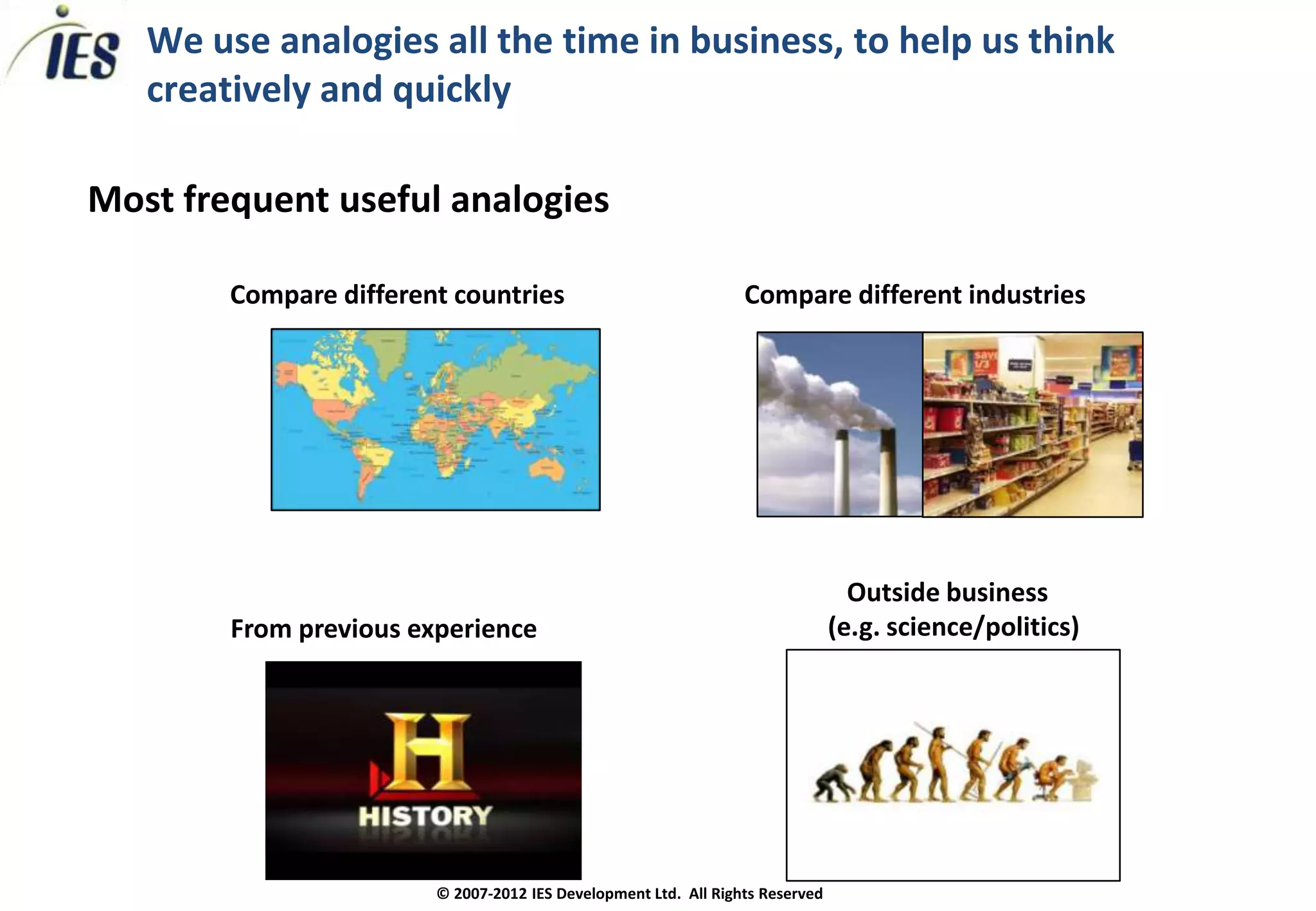 Consulting toolkit analogies | PPTX