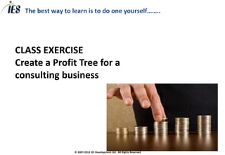 Consulting toolkit profit trees | PPTX