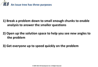 Consulting toolkit structuring the problem | PPTX