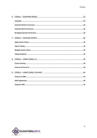 Consul tutorial | PDF