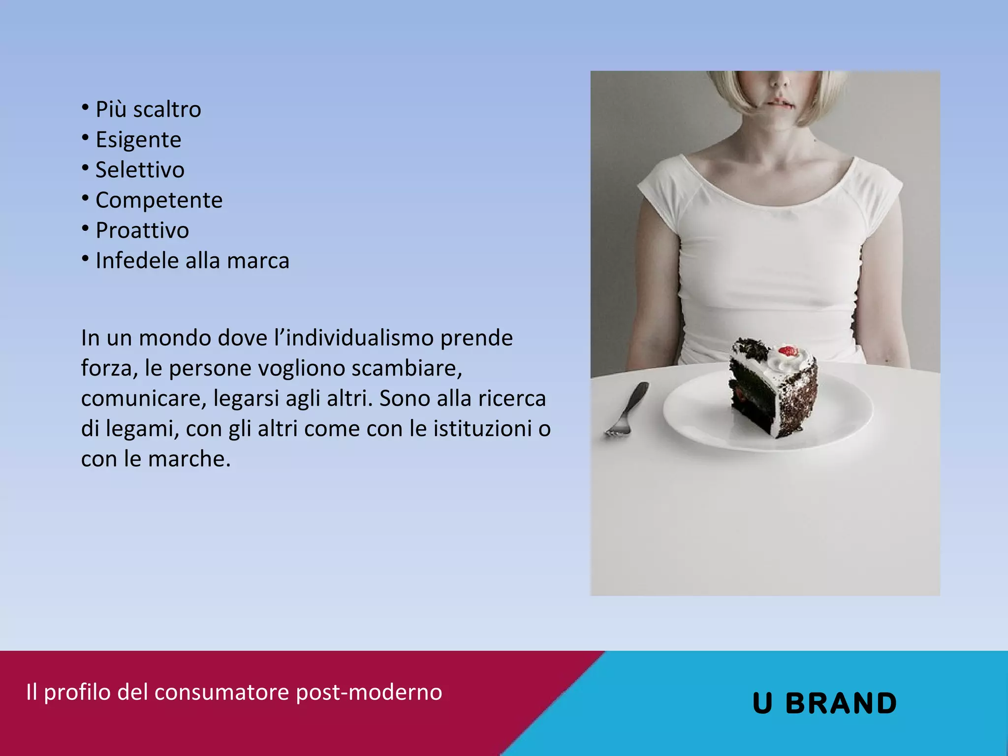 Consumatore post moderno | PPT