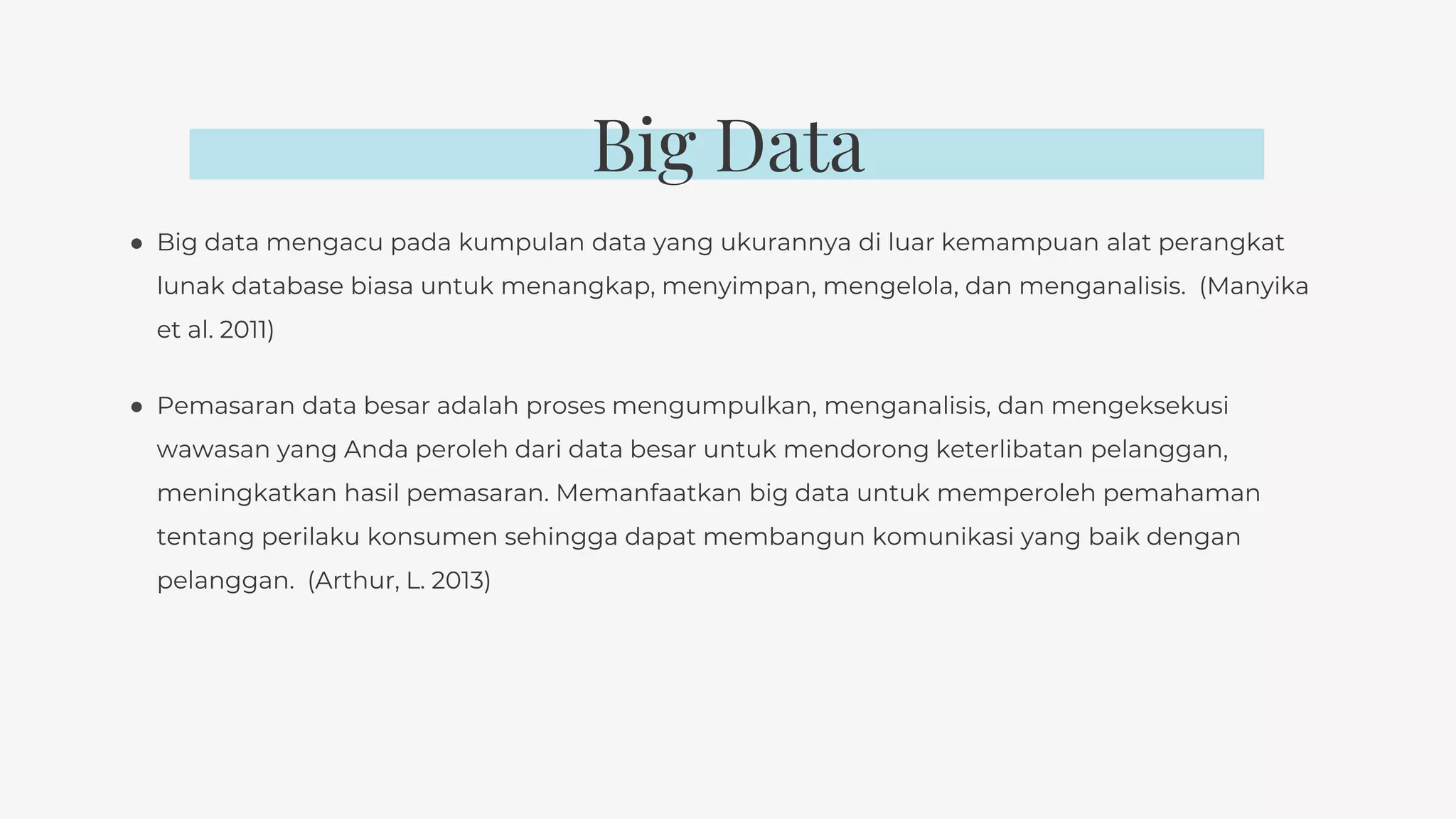 Consumer behavior and big data | PPT