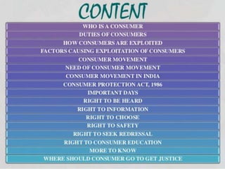Consumer RIGHTS | PPTX