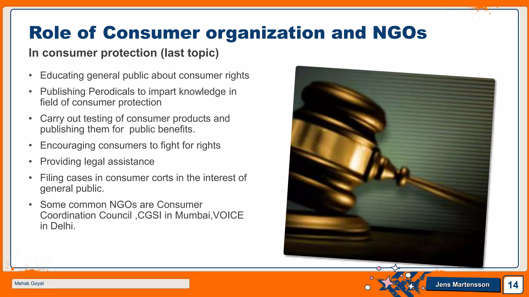 Consumer Protection | PPTX