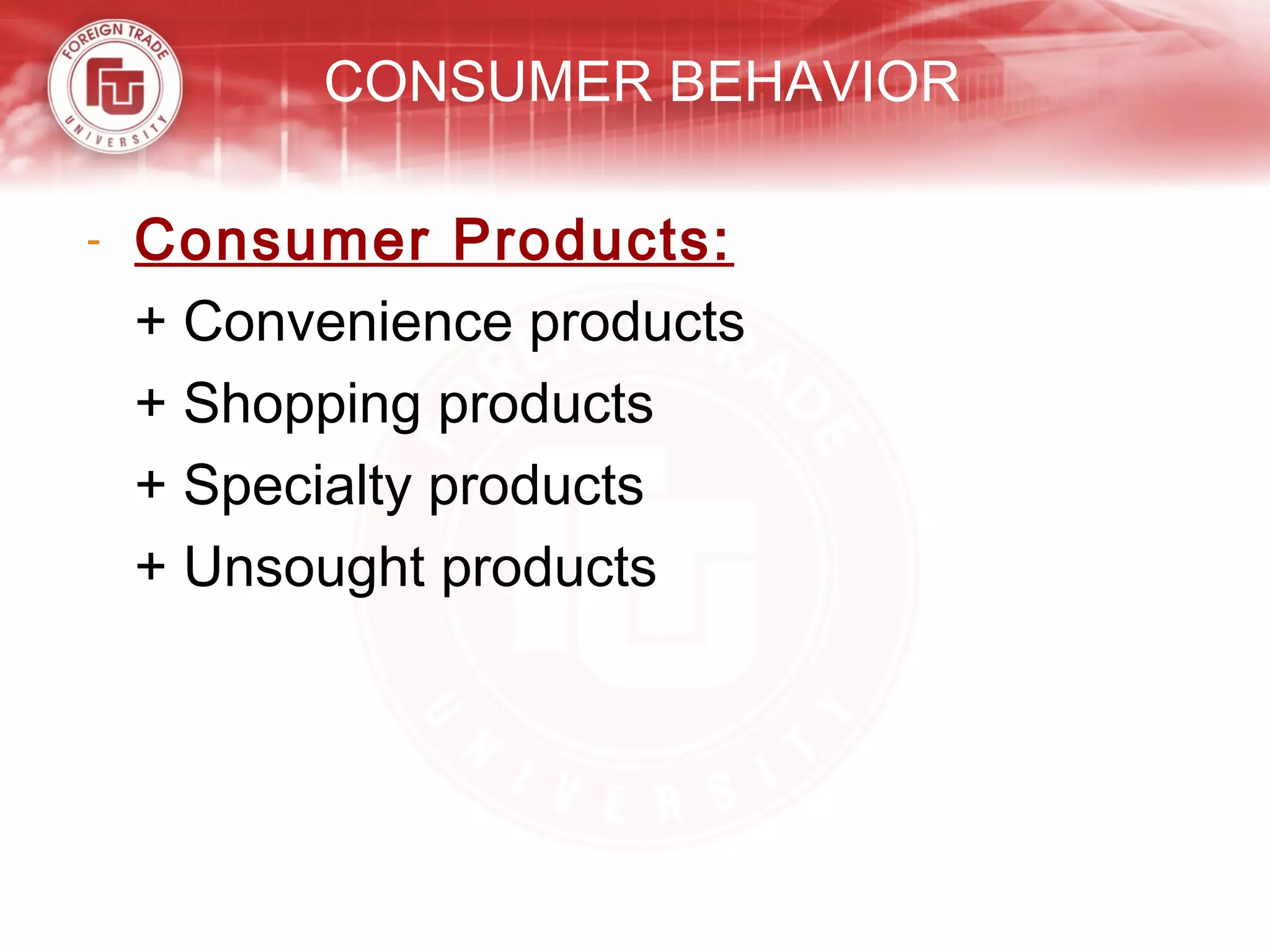 Consumer behavior duy | PPT