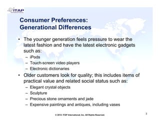 ITAP Consumer Insights: Singapore | PPT