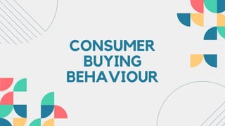Consumer Behaviour, Types of Consumer Behaviour.pptx