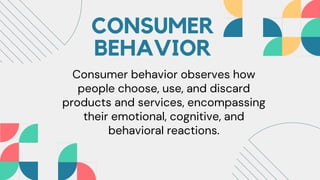 Consumer Behaviour, Types of Consumer Behaviour.pptx