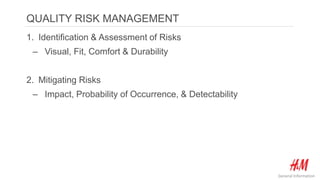 Consumer based quality risk management (value for money) | PPTX | Foot ...