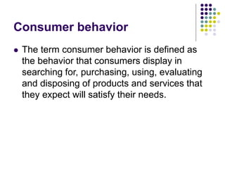 consumer-behaviour-module-one.ppt two three | PPT