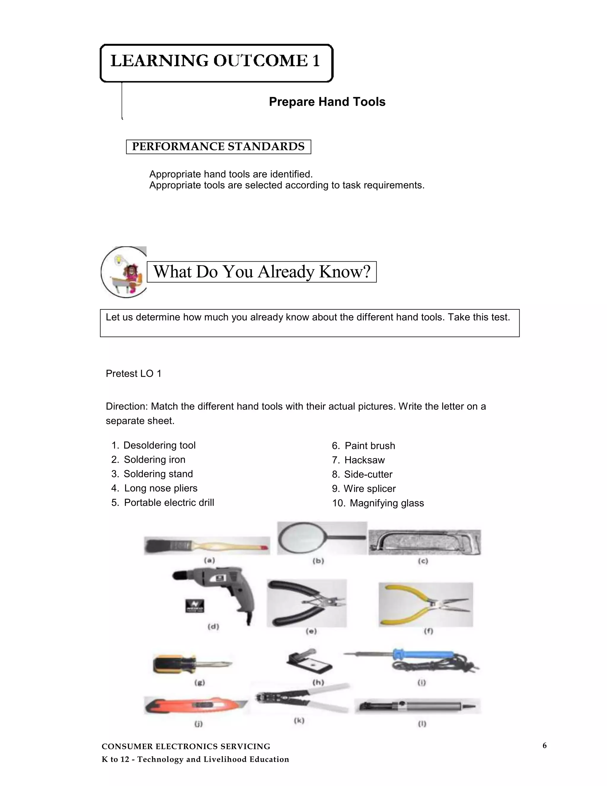 Consumer electronics-servicing-learning-module | PDF