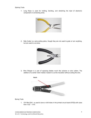 Consumer electronics-servicing-learning-module | PDF