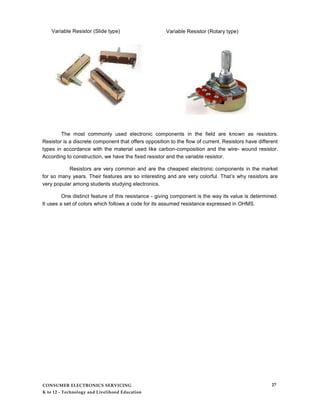 Consumer electronics-servicing-learning-module | PDF