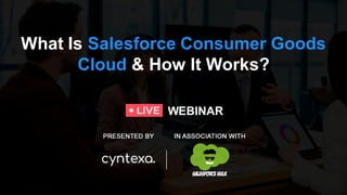 What Is Salesforce Consumer Goods Cloud, How It Works, and Is it ...