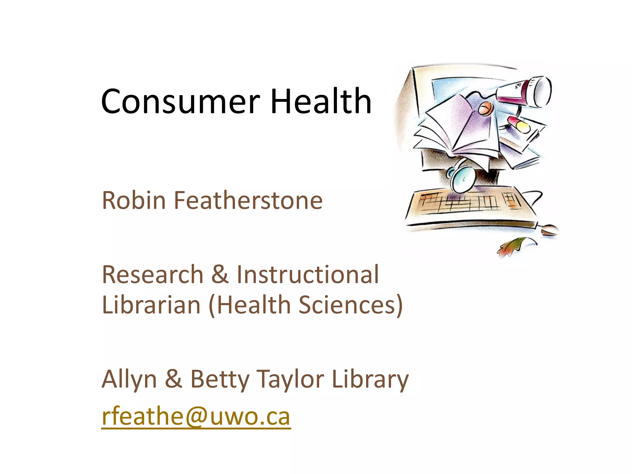 Consumer Health | PPT
