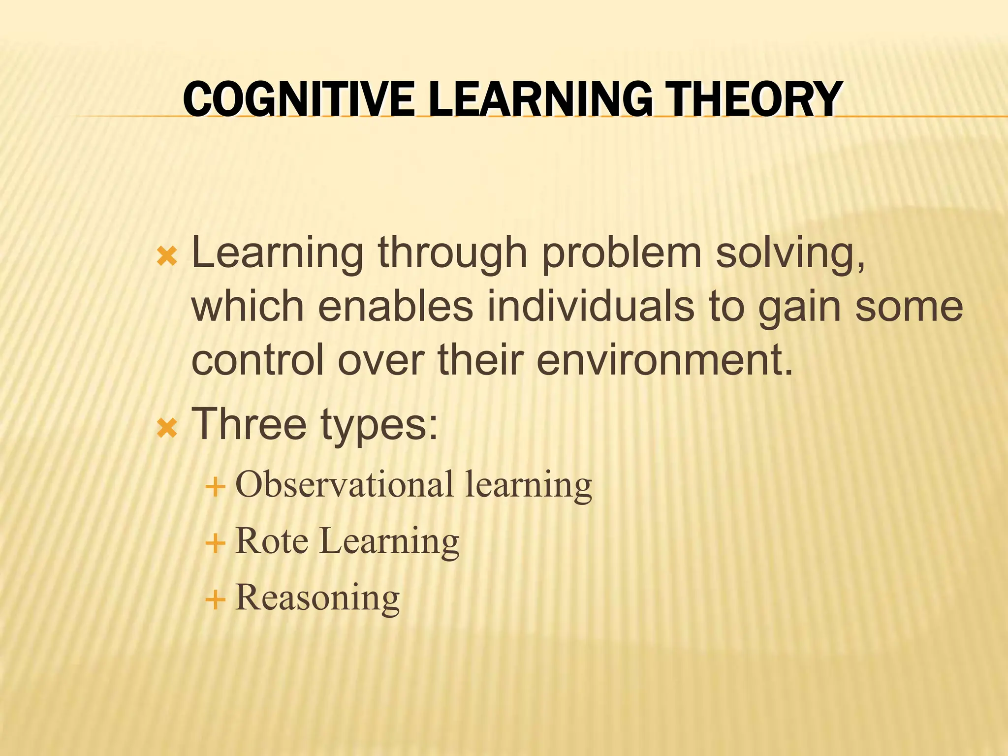 Consumer Learning the meaning and types in consumer behaviour | PPT