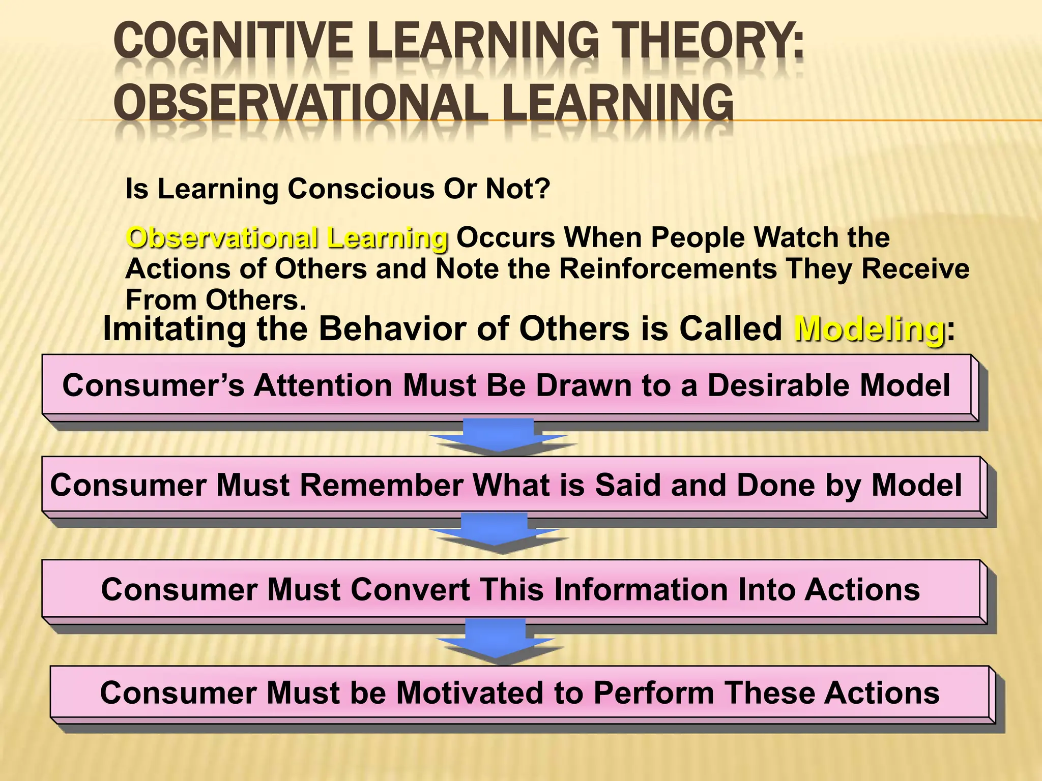 Consumer Learning the meaning and types in consumer behaviour | PPT
