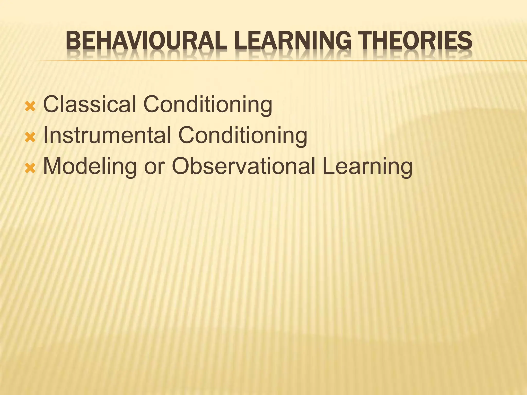 Consumer Learning the meaning and types in consumer behaviour | PPT