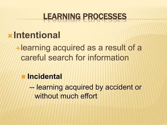 Consumer Learning the meaning and types in consumer behaviour | PPT