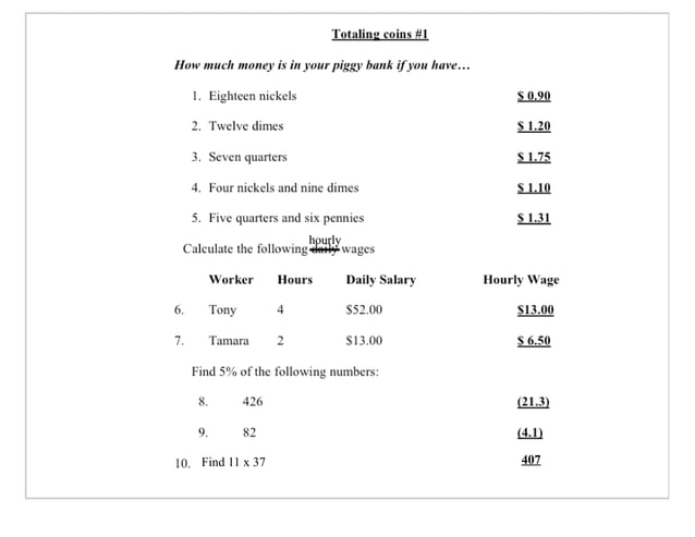 Consumer Math Slides September 11, 2007 | PDF | Credit Cards | Personal ...