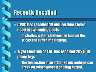 Consumer Product Safety Commission2 | PPT