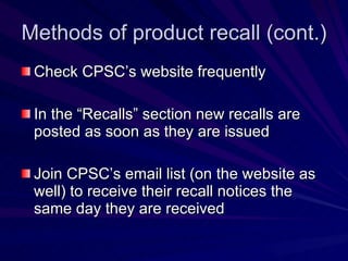 Consumer Product Safety Commission3 | PPT