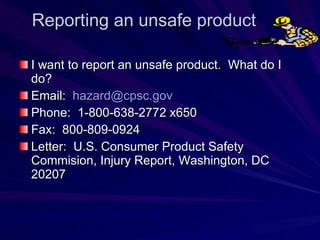 Consumer Product Safety Commission3 | PPT