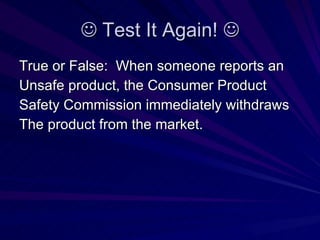 Consumer Product Safety Commission3 | PPT