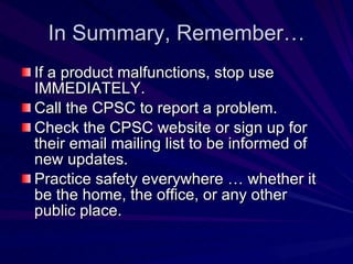 Consumer Product Safety Commission3 | PPT