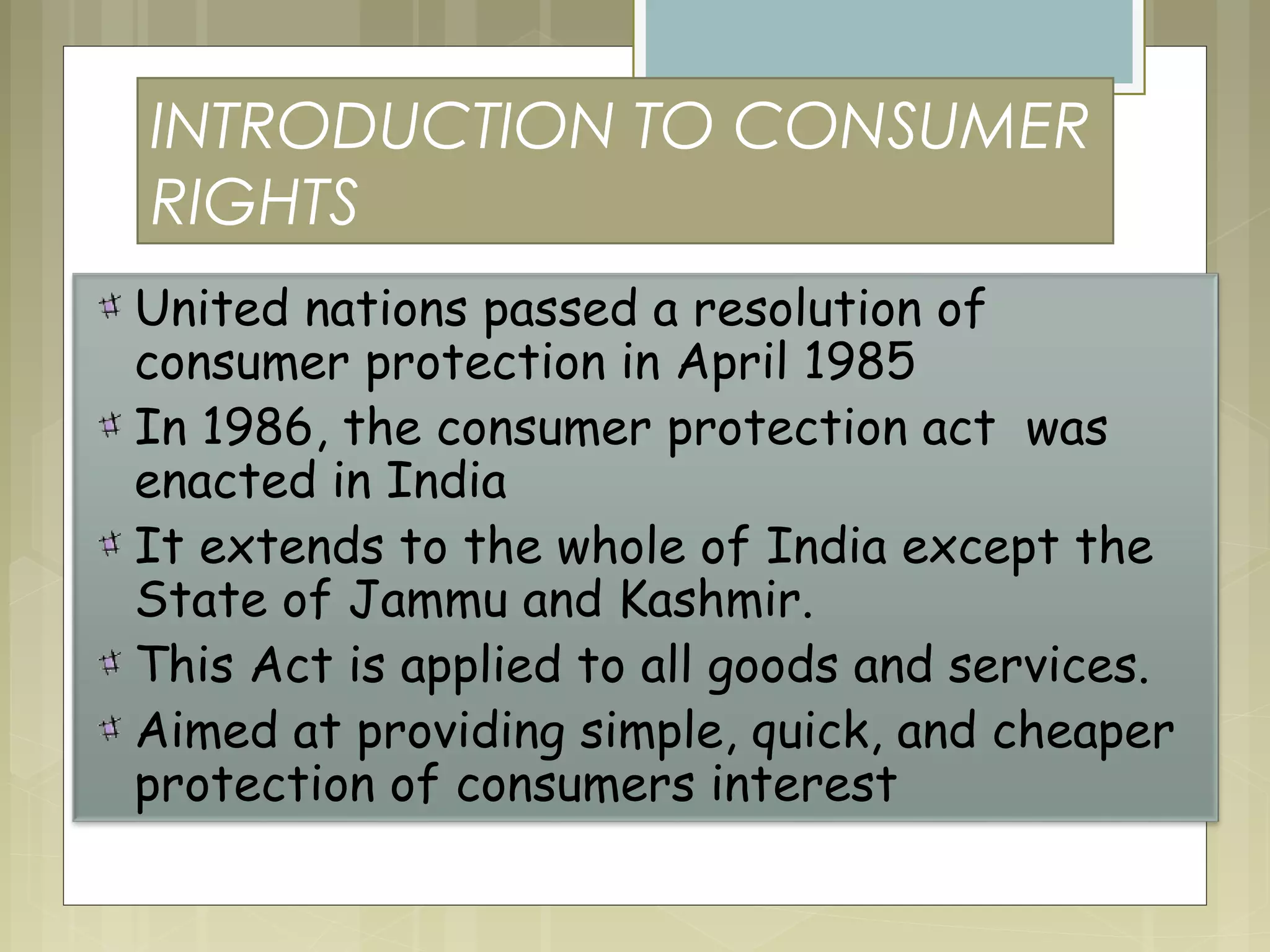 Consumer protection-act-ppt | PPT