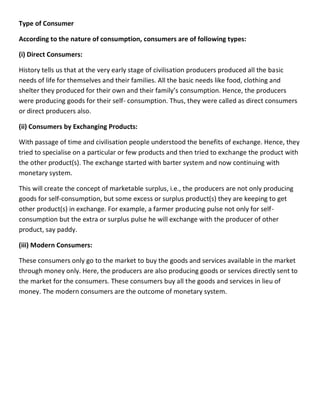 Consumer-Protection and Consumer Affairs and Sovereignty | PDF