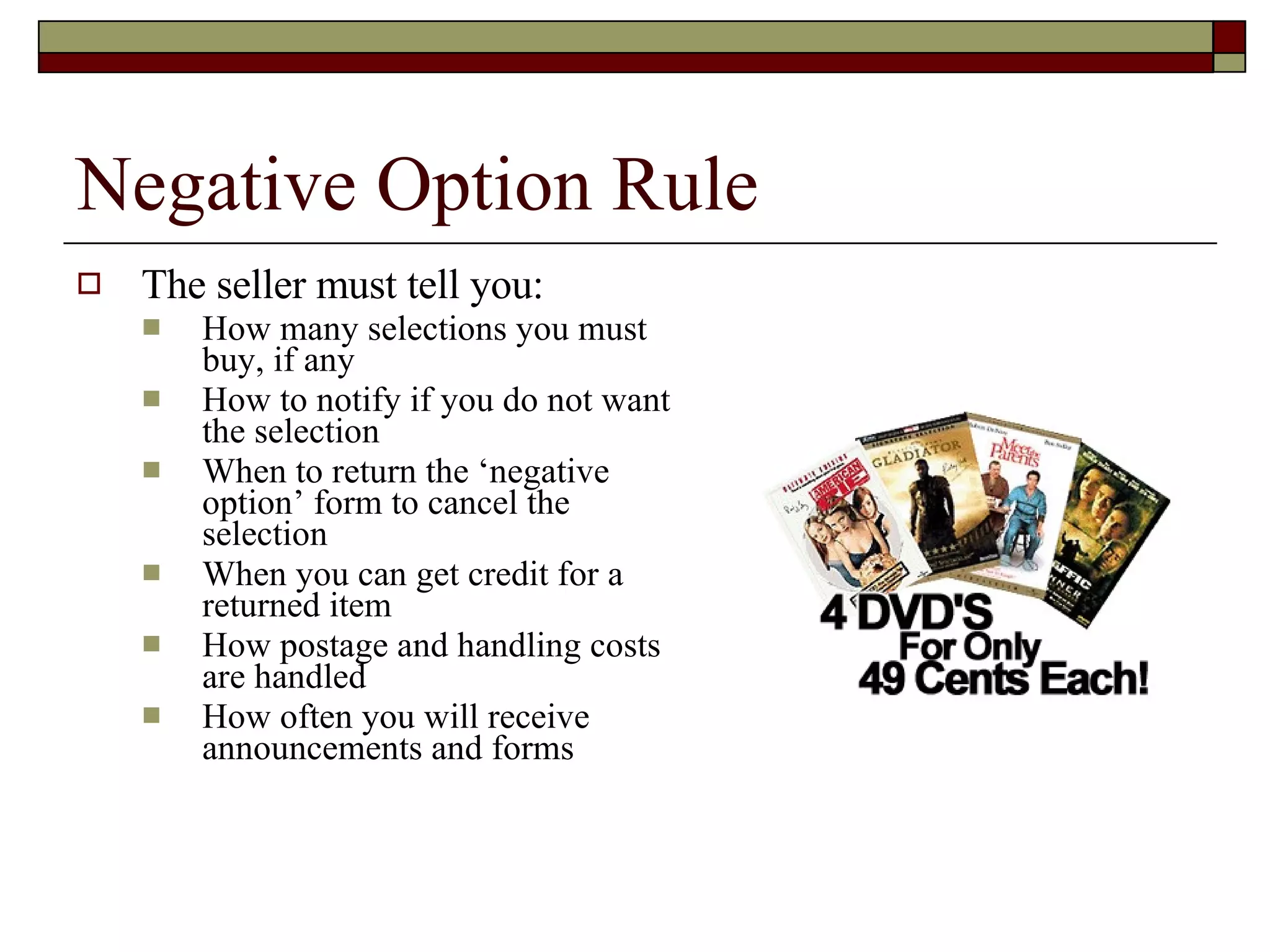 Consumer Protection Unit 12 | PPT