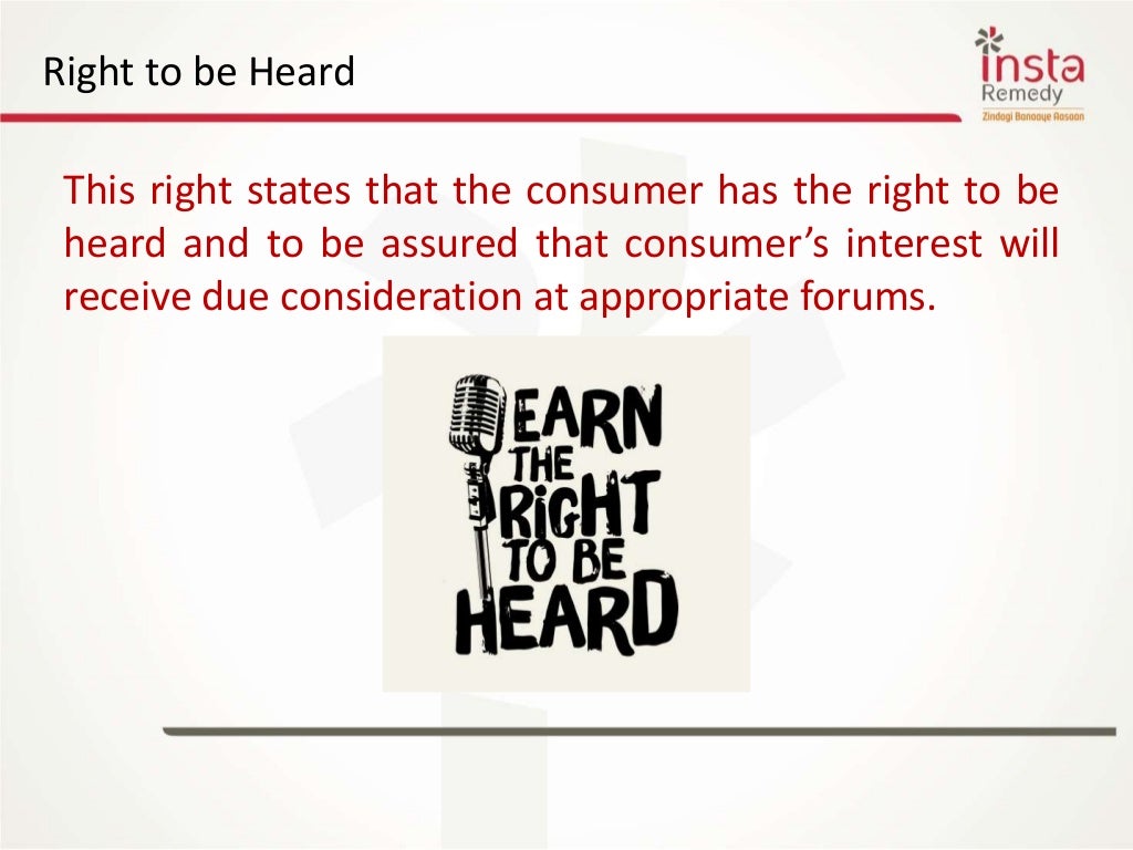 Consumer Rights in India Consumer Rights in India