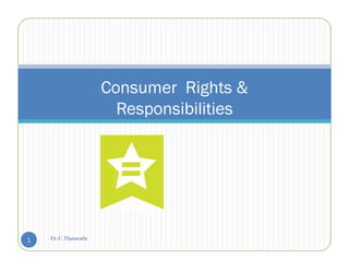 Consumer Rights And Responsibilities Powerpoint