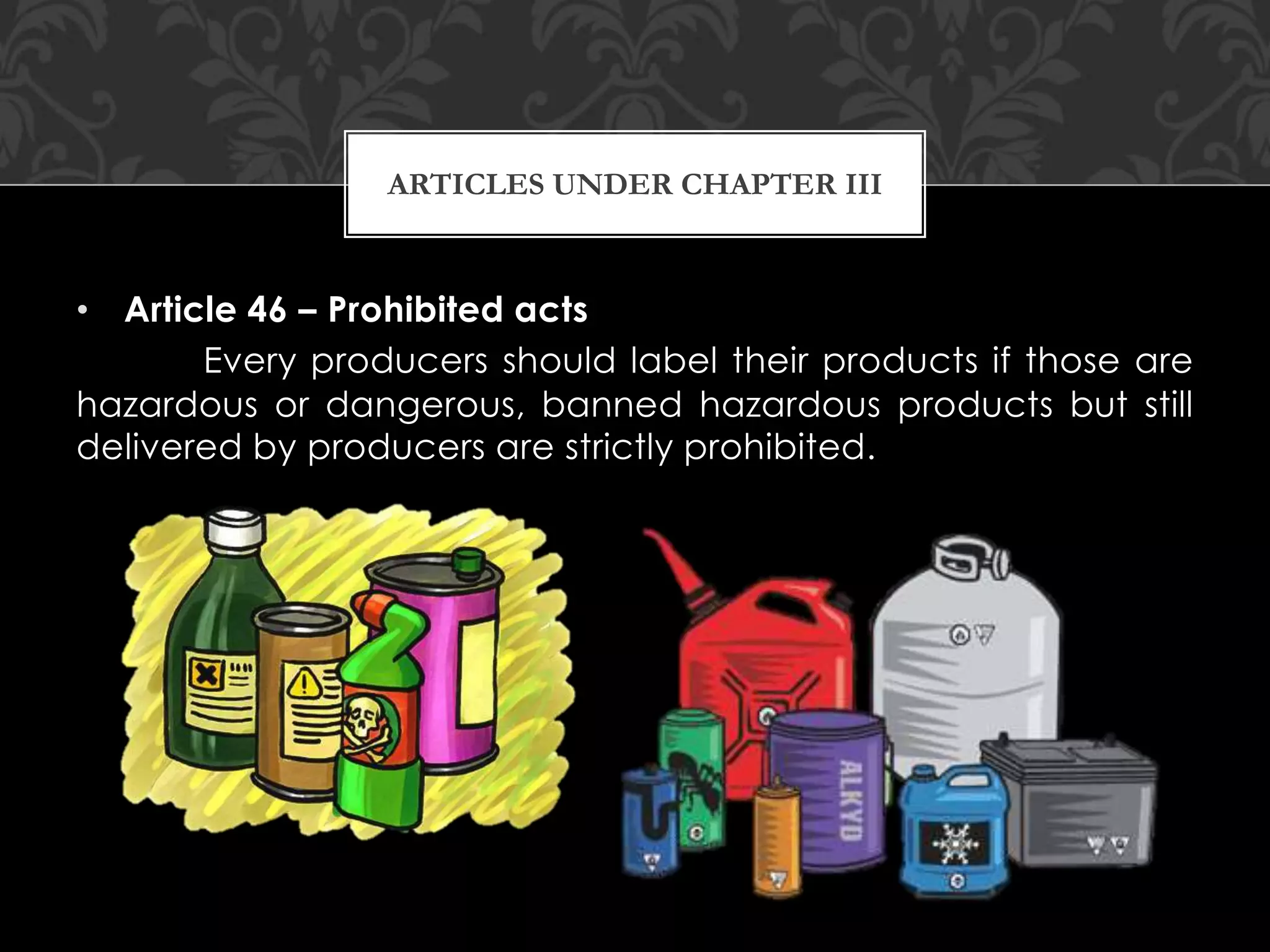 Consumer Act of the Philippines R.A 7394 | PPTX