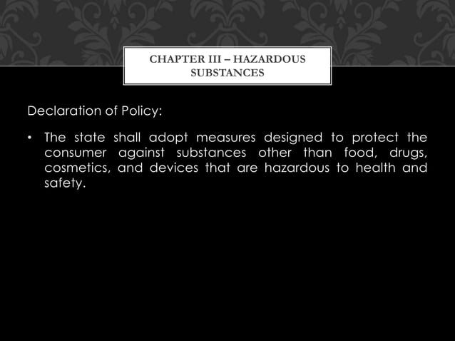 Consumer Act of the Philippines R.A 7394 | PPTX | Business | Business ...