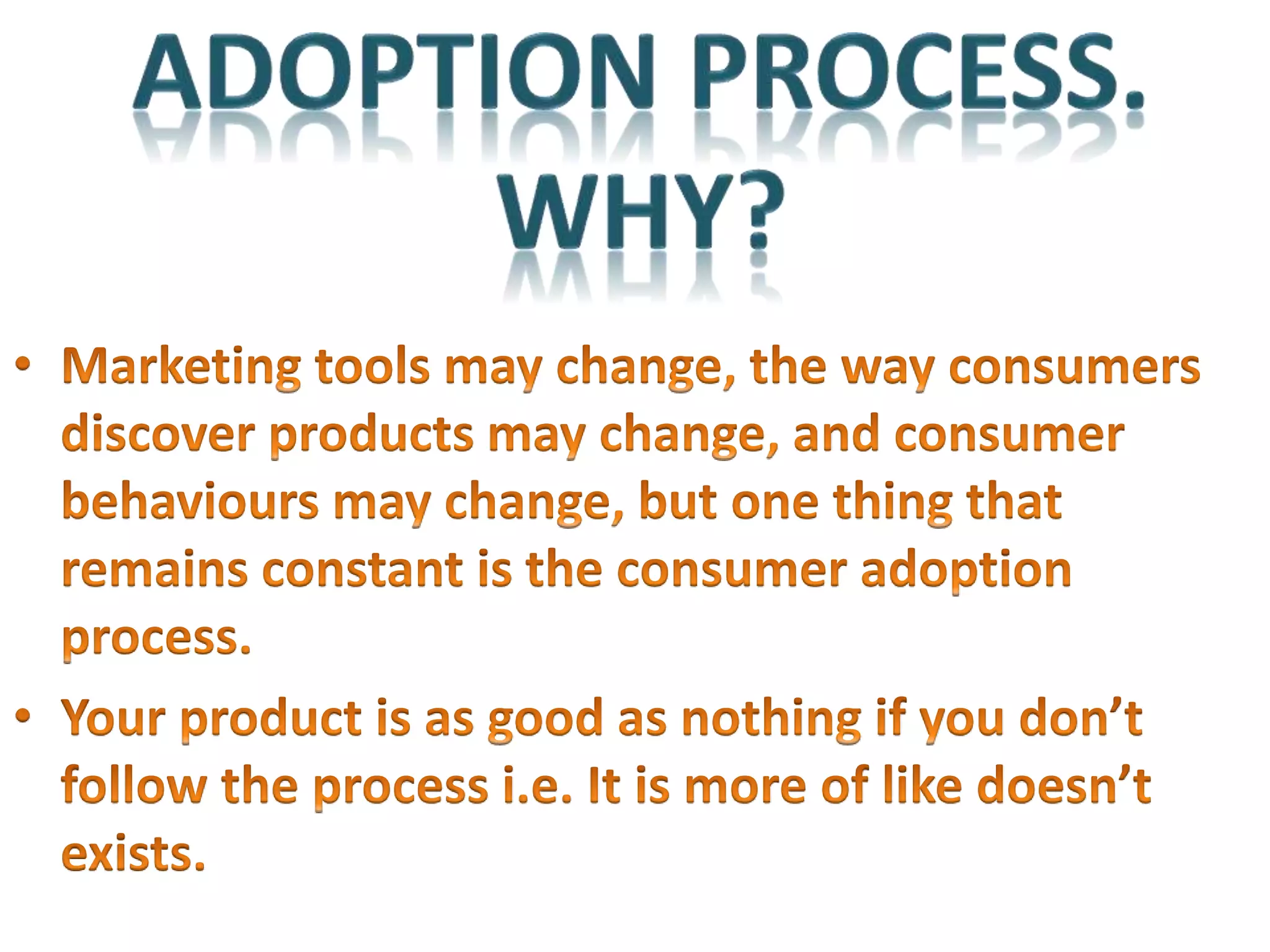 Consumer adoption process | PPTX