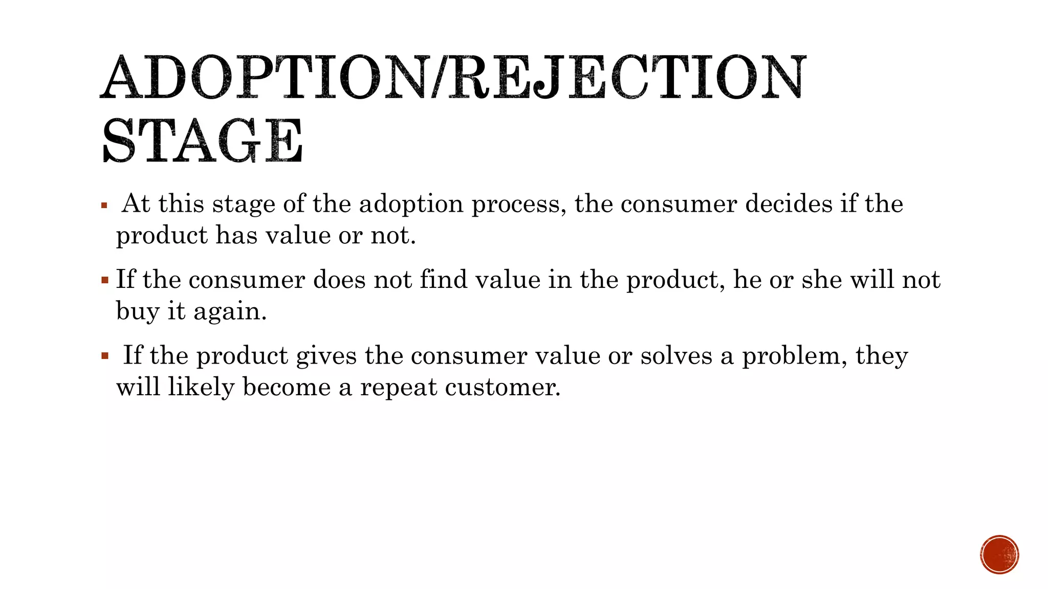 Consumer adoption process | PPTX