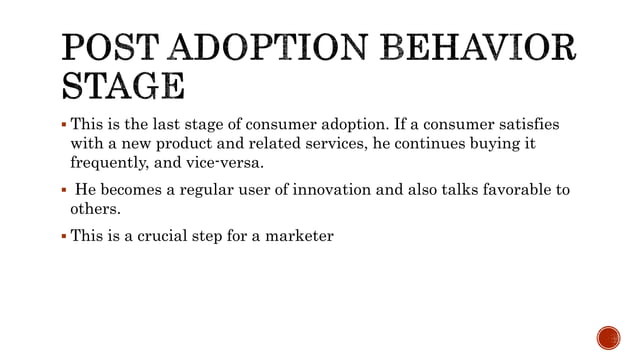 Consumer adoption process | PPTX | Business | Business and Finance