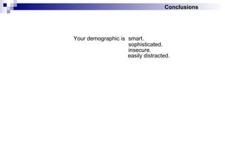 Consumer Analysis Sample | PPT