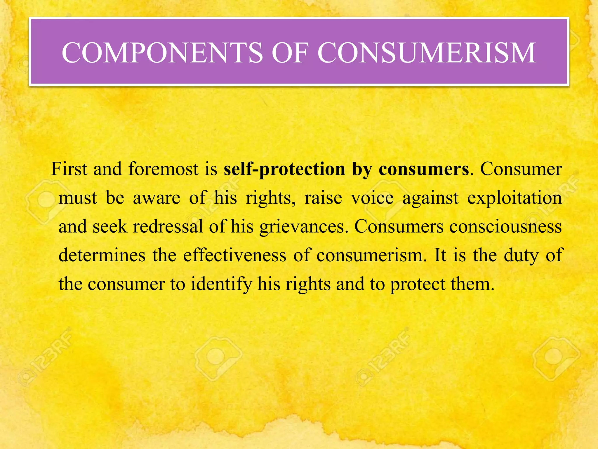 Consumer and consumerism | PPTX