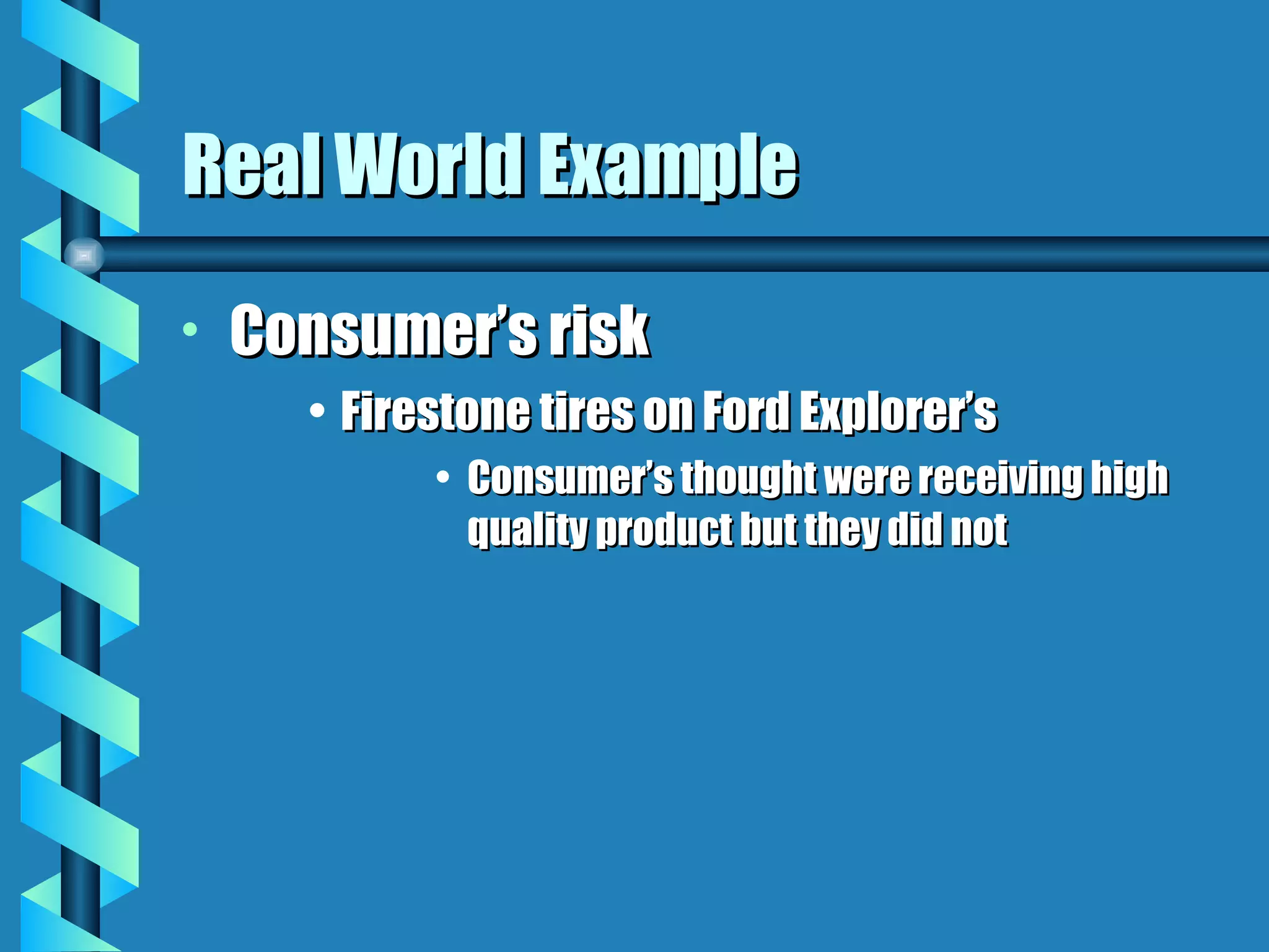 Consumer and Producers Risk[1] | PPT