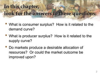 Consumer and Producers Surplus Microeconomics | PPT