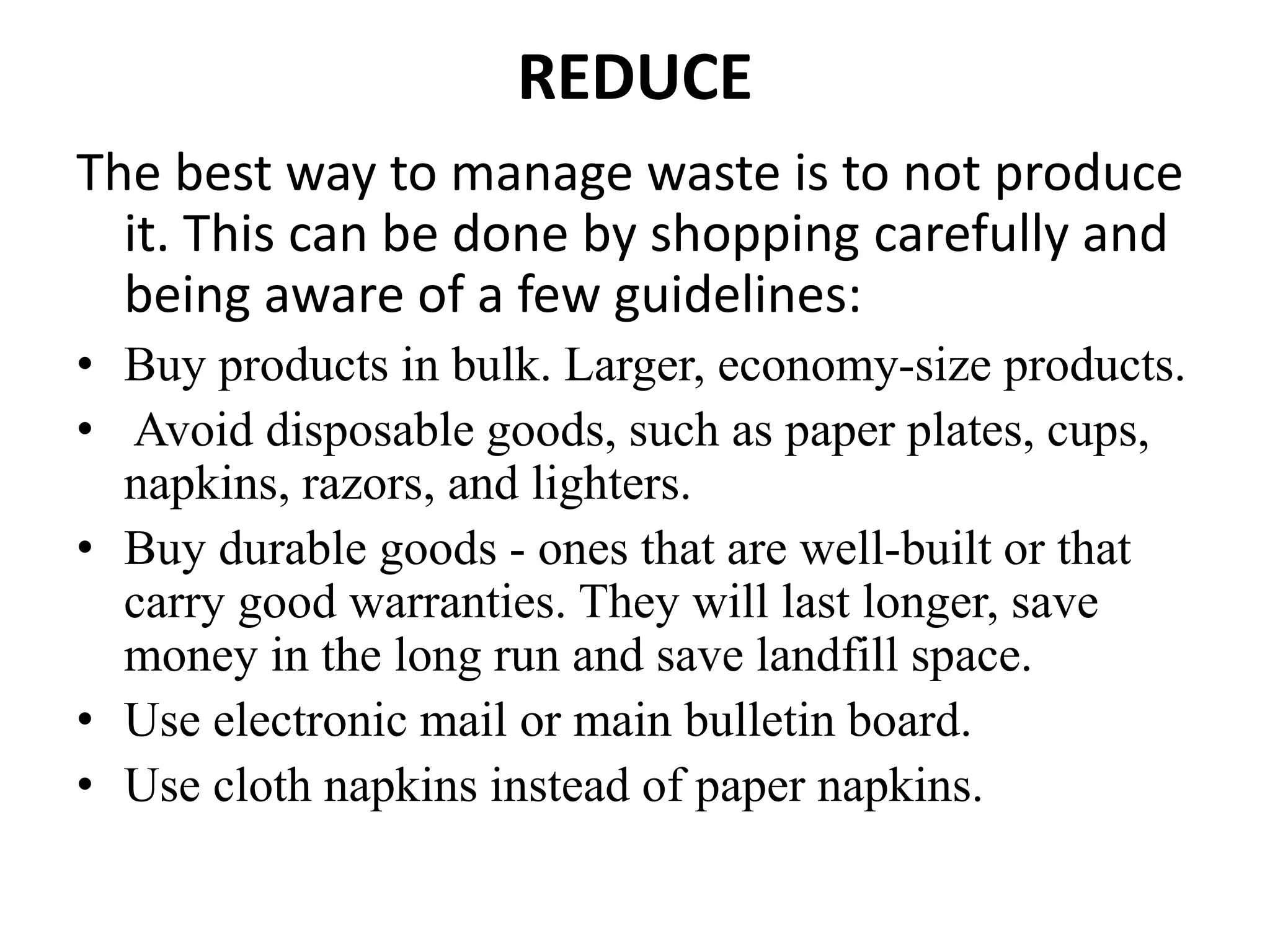 Consumer and waste product | PPTX | Environmental Services Industry ...