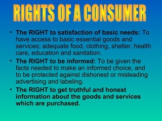 Consumer awareness | PPT