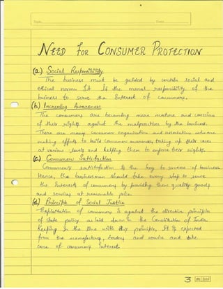 Consumer Awareness | PDF