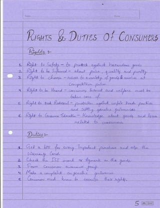 Consumer Awareness | PDF