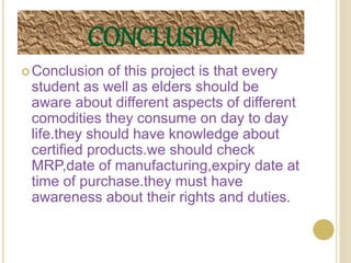 Consumer Awareness | PPTX