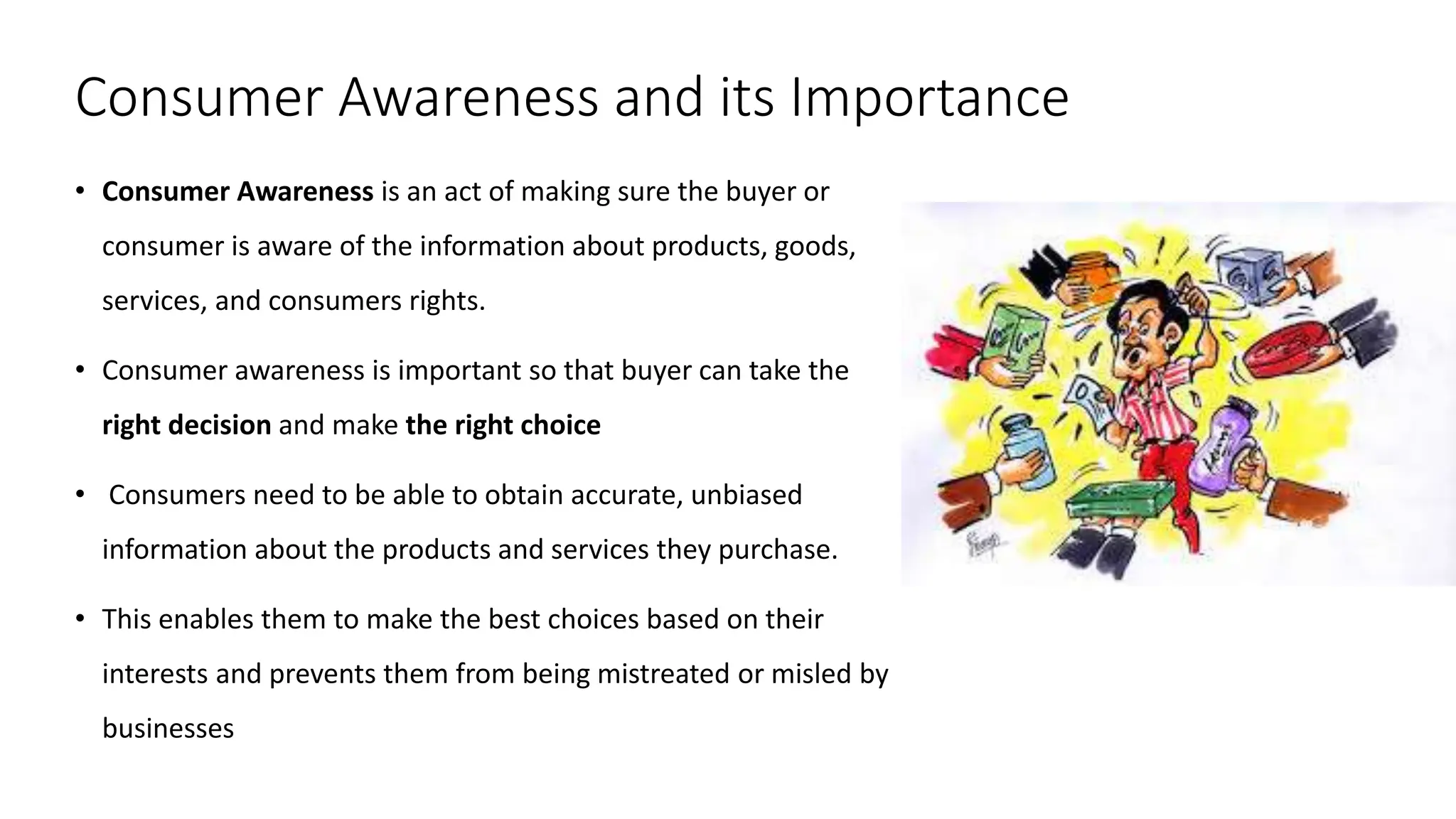 Consumer Awareness & its importances - RETAIL | PPT