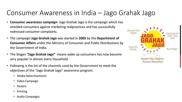 Consumer Awareness & its importances - RETAIL | PPT